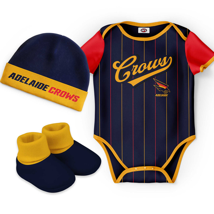 AFL Adelaide Crows 'Lullaby' 3pc Gift Set – Ashtabula