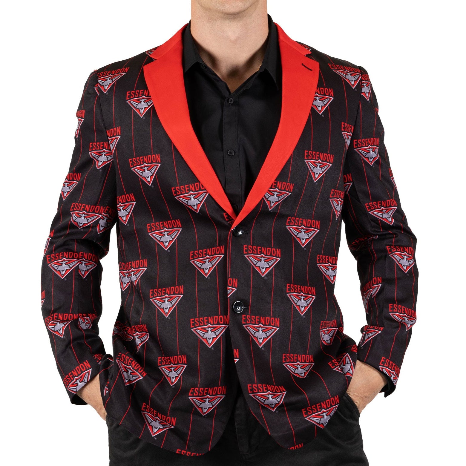 AFL Essendon Bombers 'Front Bar' Sports Jacket | Ashtabula