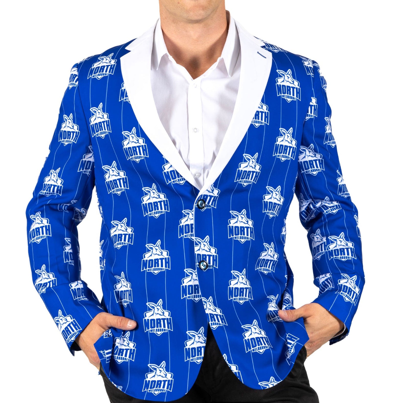 AFL North Melbourne 'Front Bar' Sports Jacket | Ashtabula