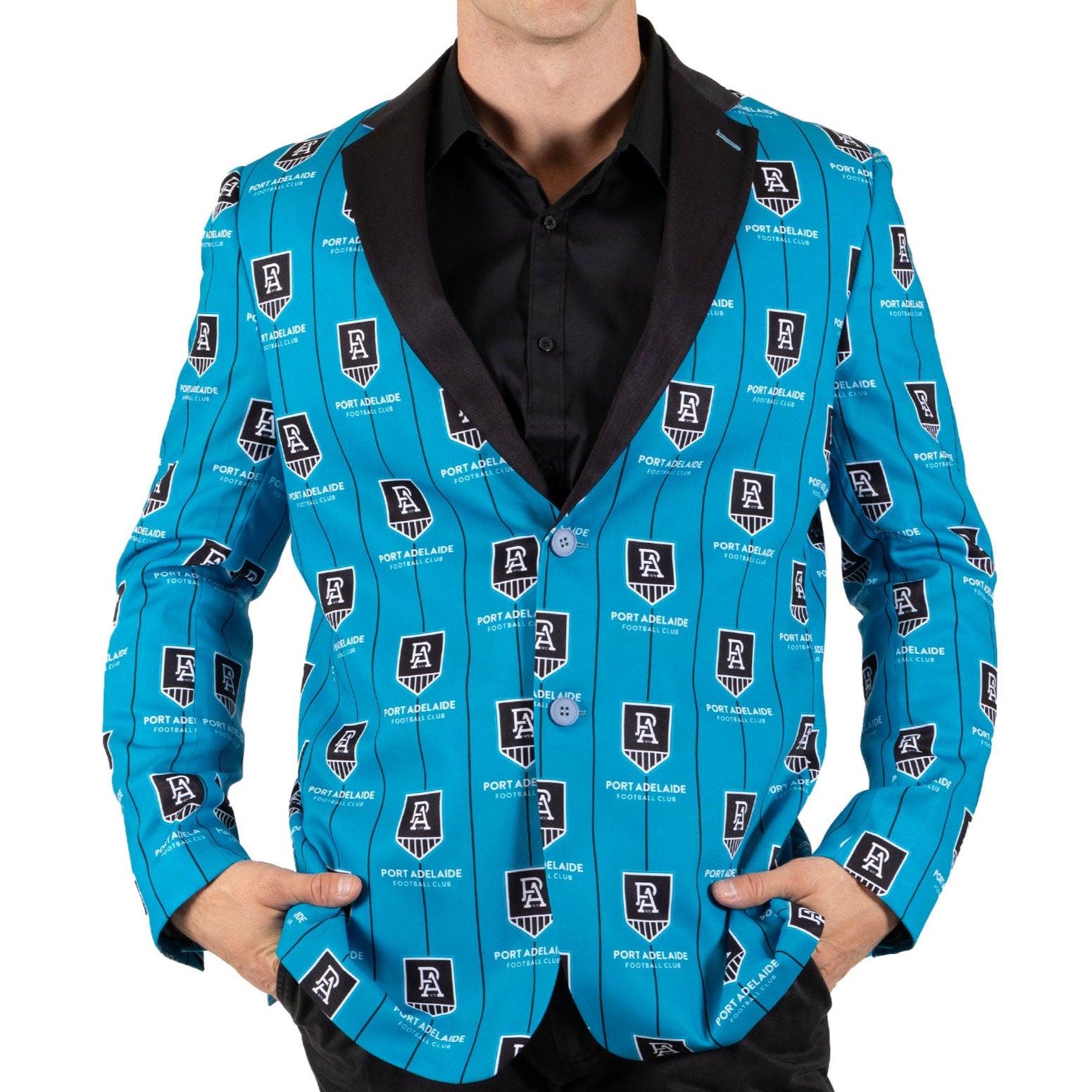 AFL Port Adelaide 'Front Bar' Sports Jacket | Ashtabula