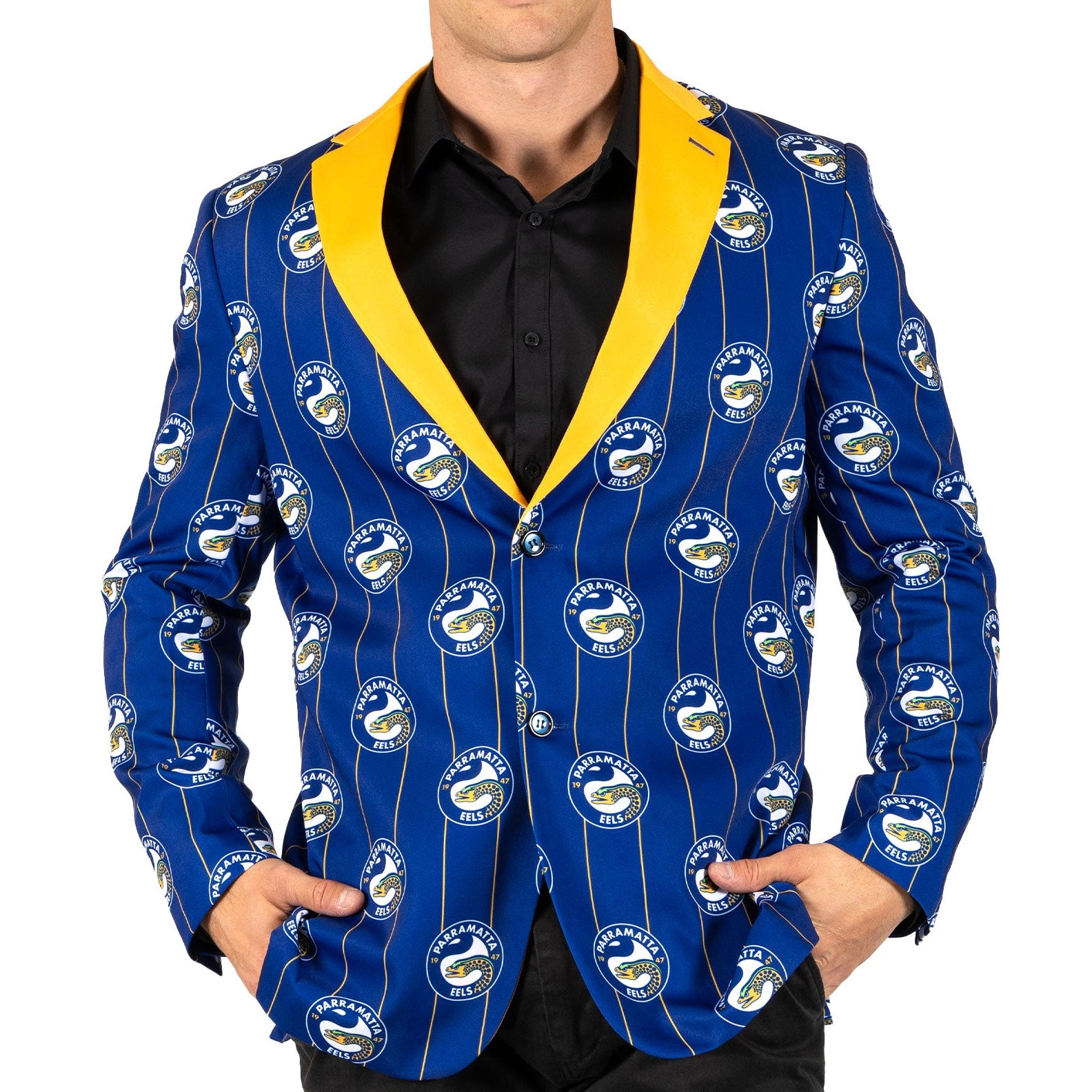 NRL Eels 'Front Bar' Sports Jacket | Ashtabula