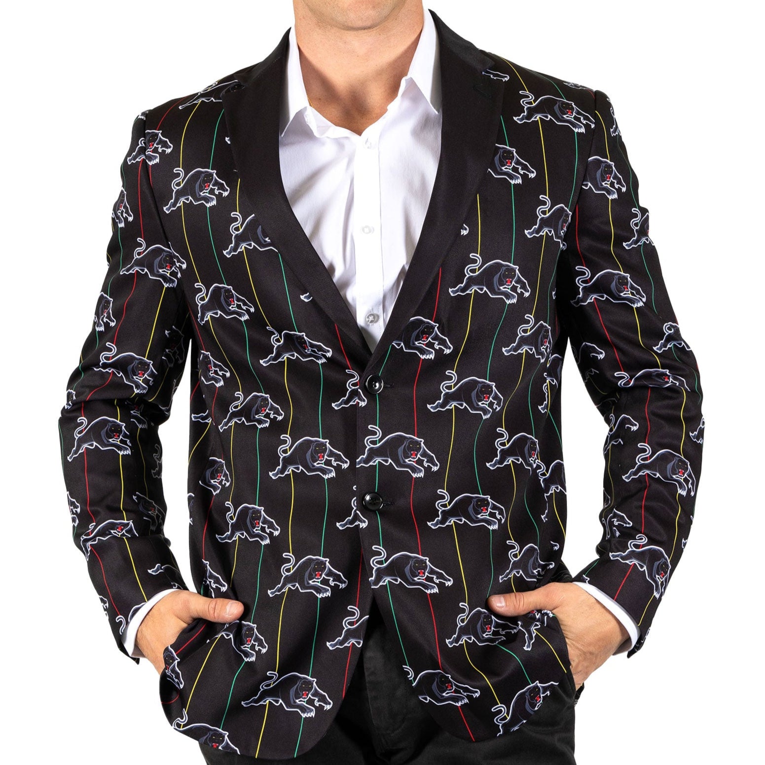 NRL Panthers 'Front Bar' Sports Jacket | Ashtabula