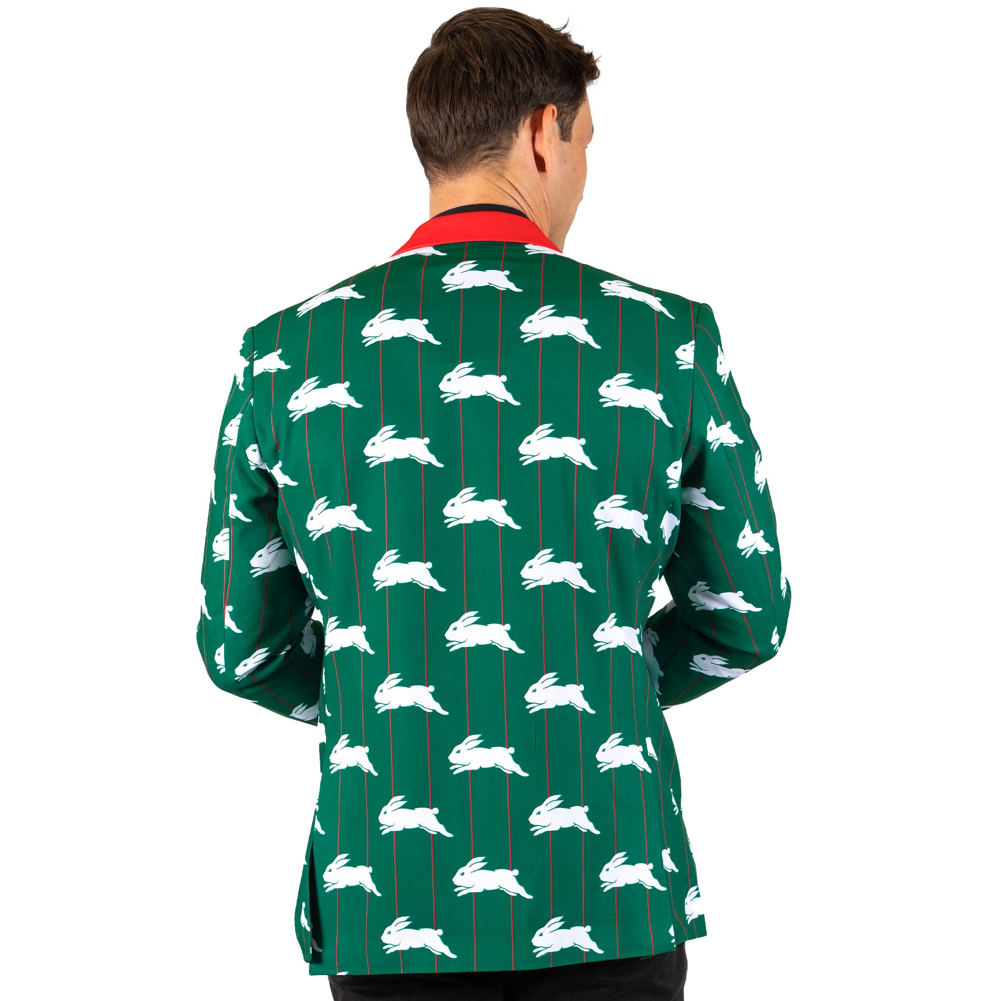 NRL Rabbitohs 'Front Bar' Sports Jacket | Ashtabula