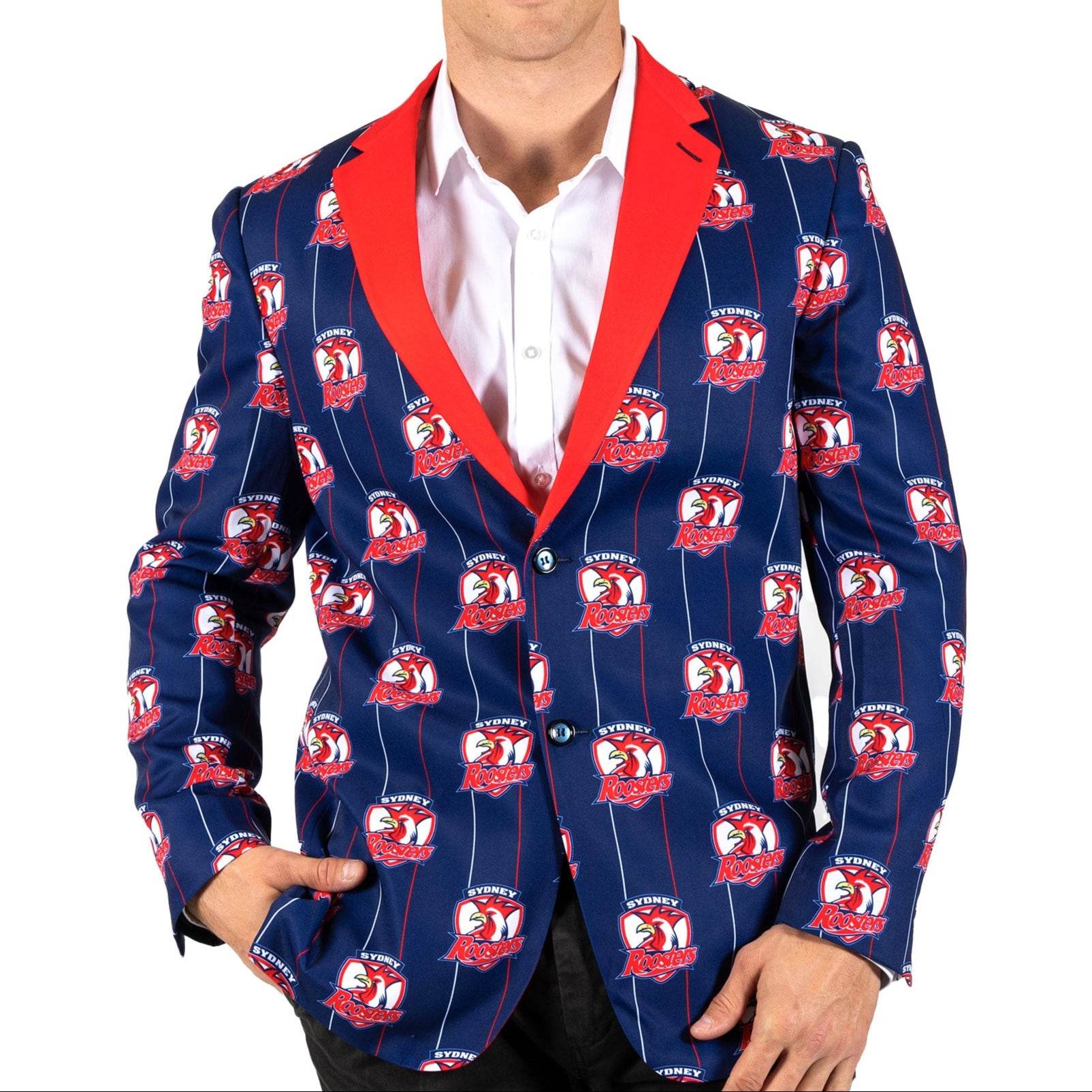 NRL Roosters 'Front Bar' Sports Jacket | Ashtabula