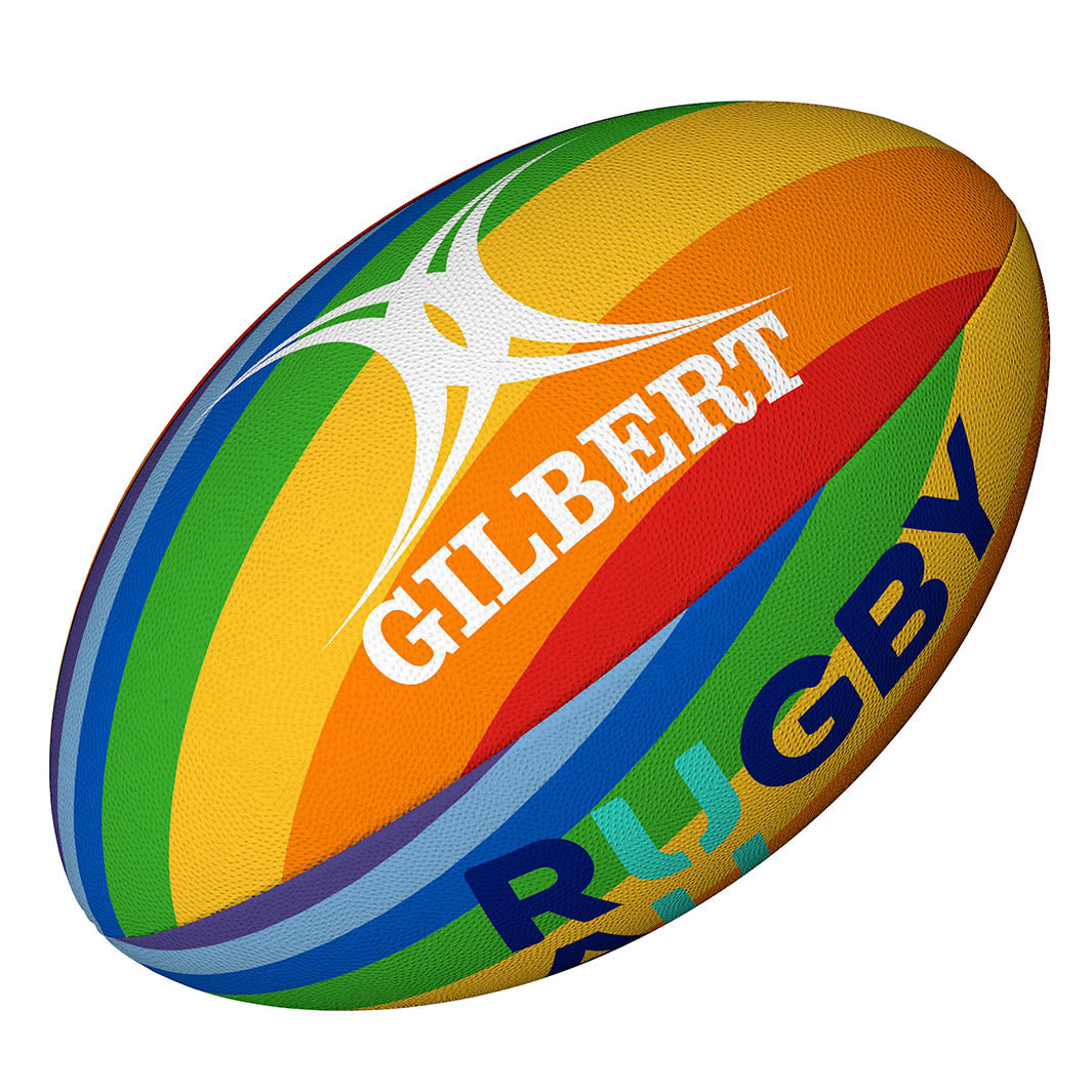 Gilbert Rugby AU Pride Rugby Ball | Ashtabula