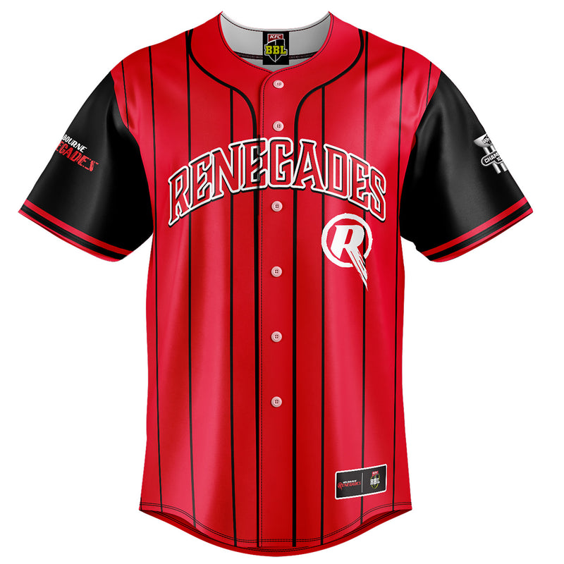BBL Melbourne Renegades 'Slugger' Baseball Shirt – Ashtabula