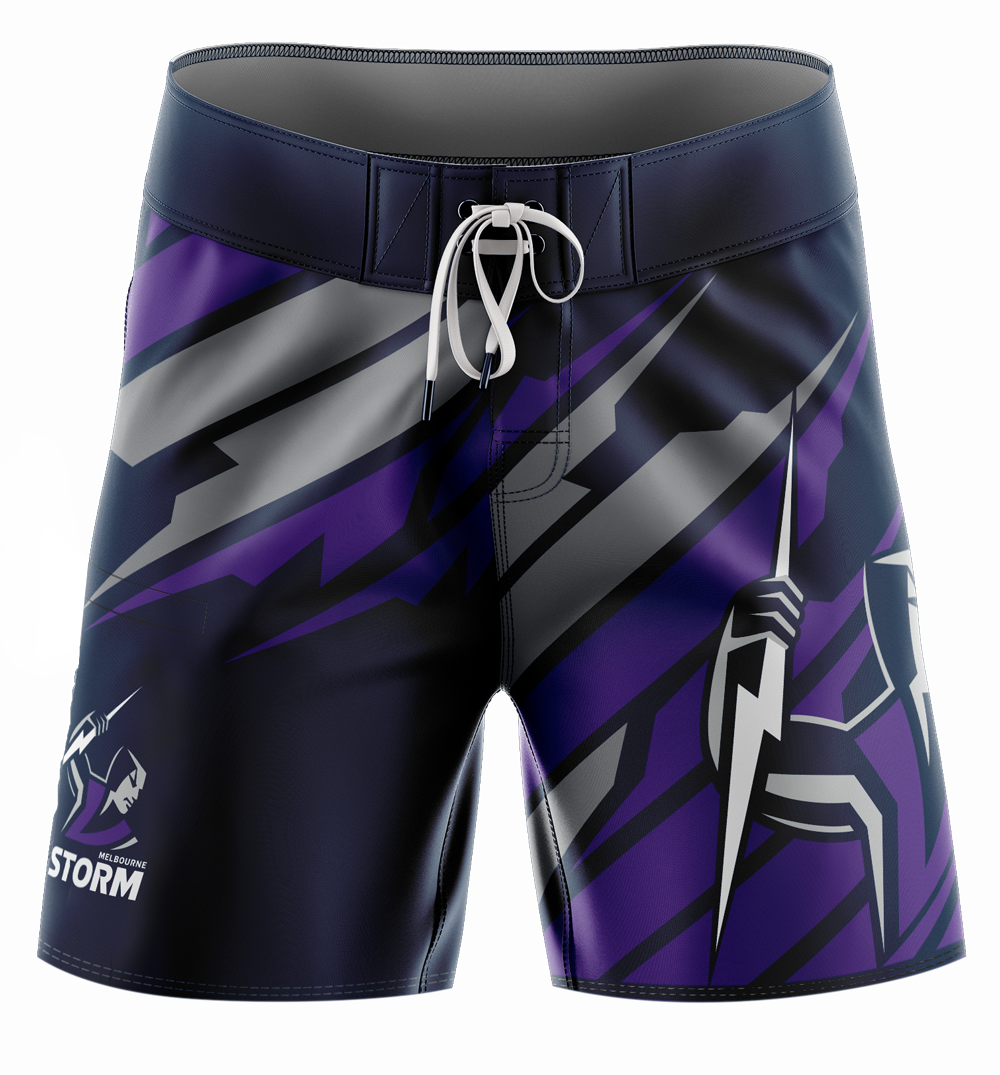 NRL Storm 'Ignition' Board Shorts - Adult – Ashtabula