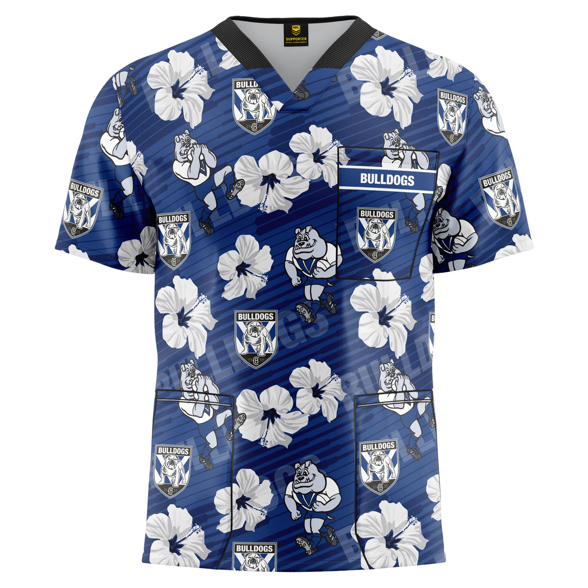 NRL Bulldogs 'North Shore' Scrubs – Ashtabula