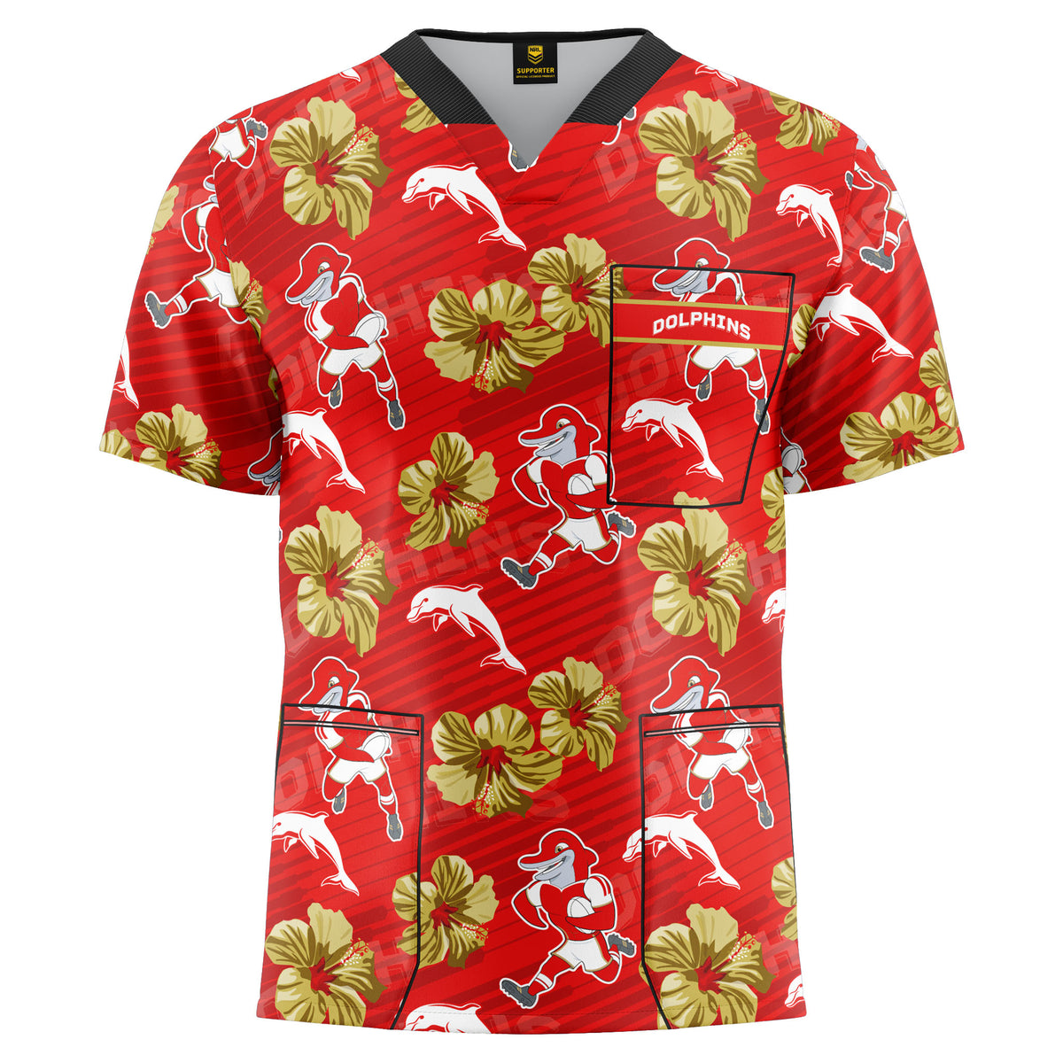 NRL Dolphins 'North Shore' Scrubs – Ashtabula