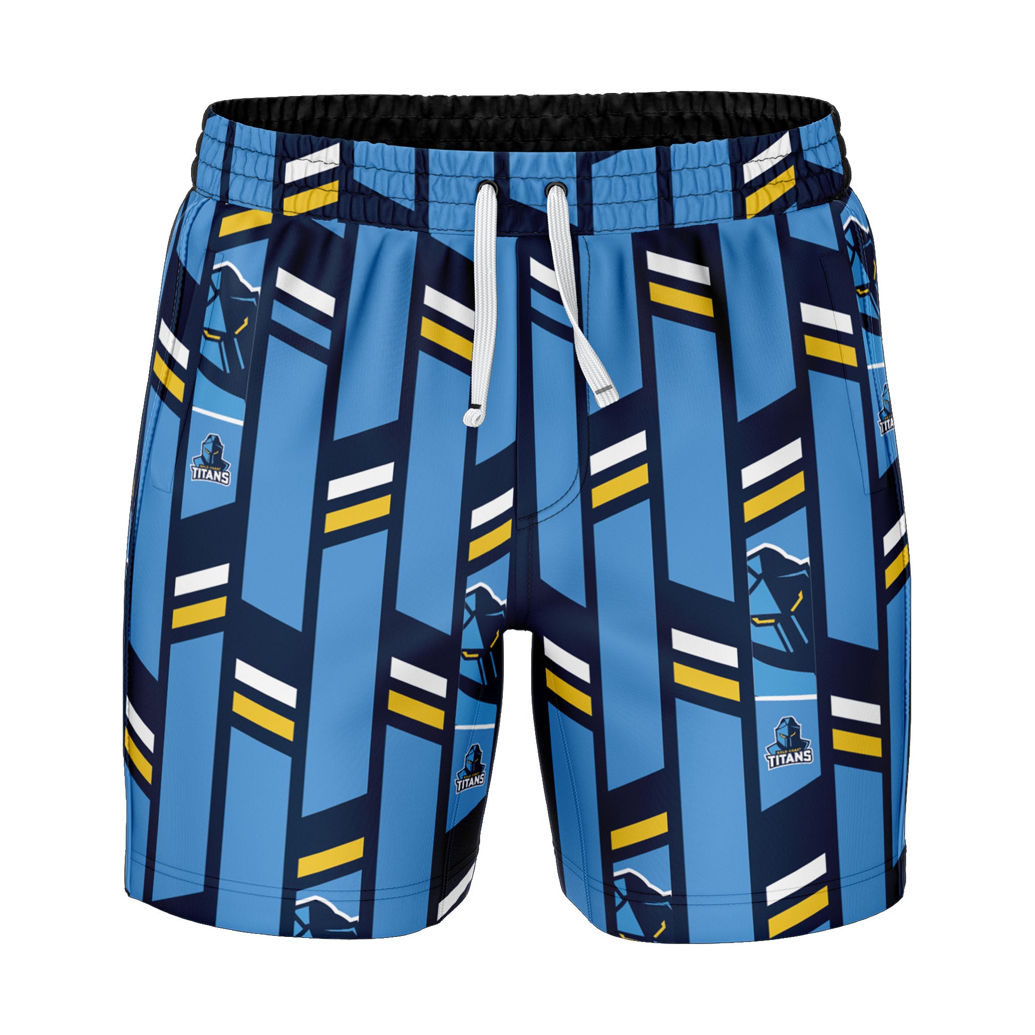 NRL Titans 'Riviera' Volley Swim Shorts | Ashtabula