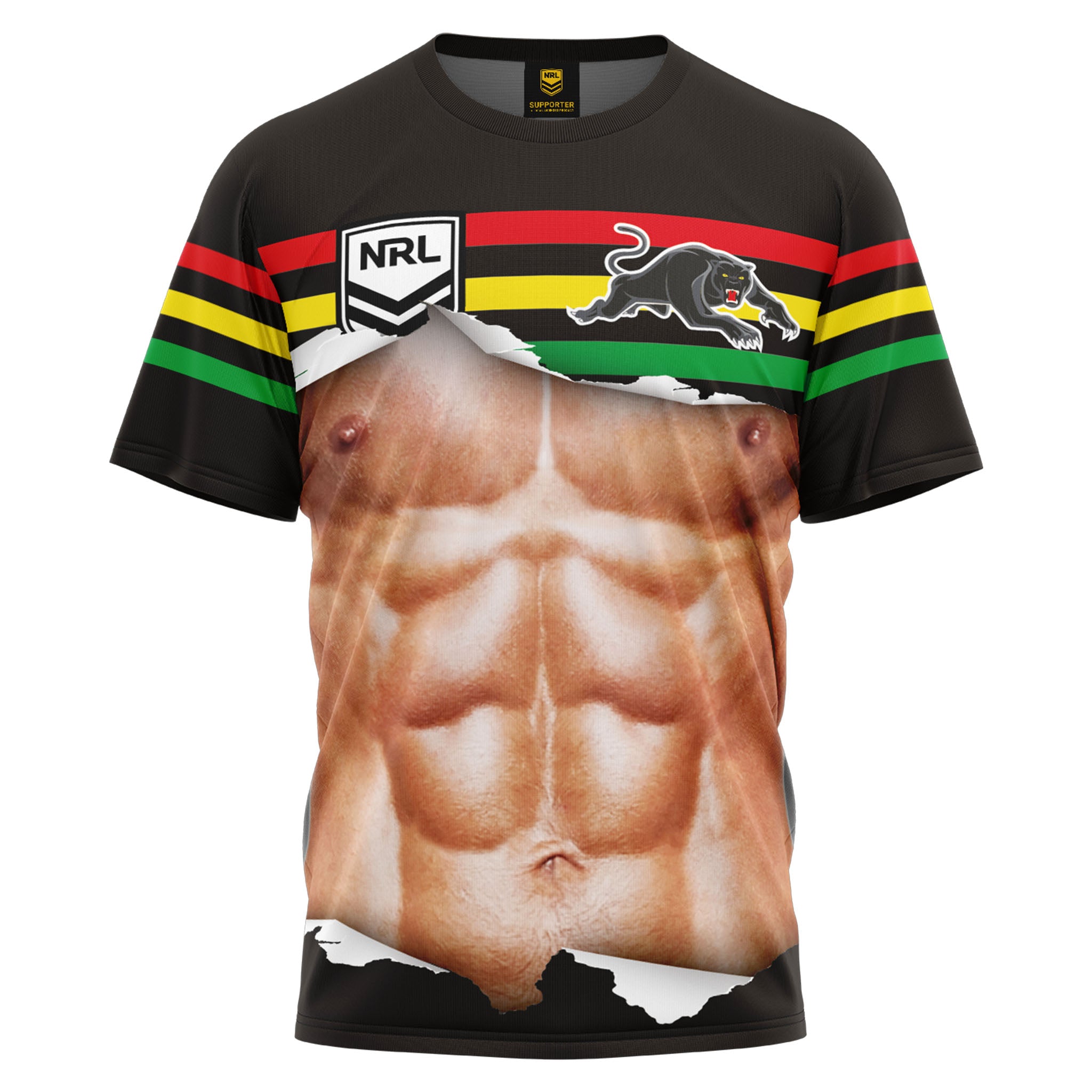 NRL Panthers 'Ripped' Tee | Ashtabula