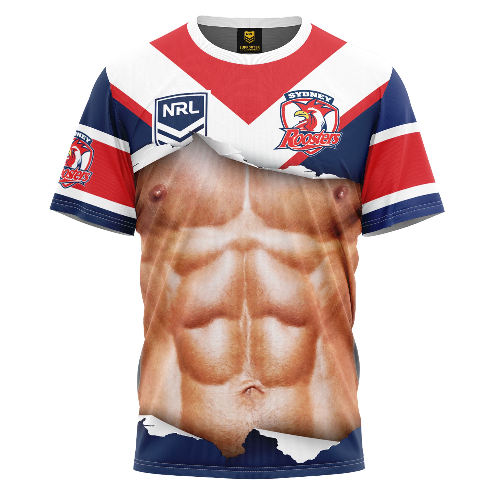 NRL Roosters 'Ripped' Tee | Ashtabula