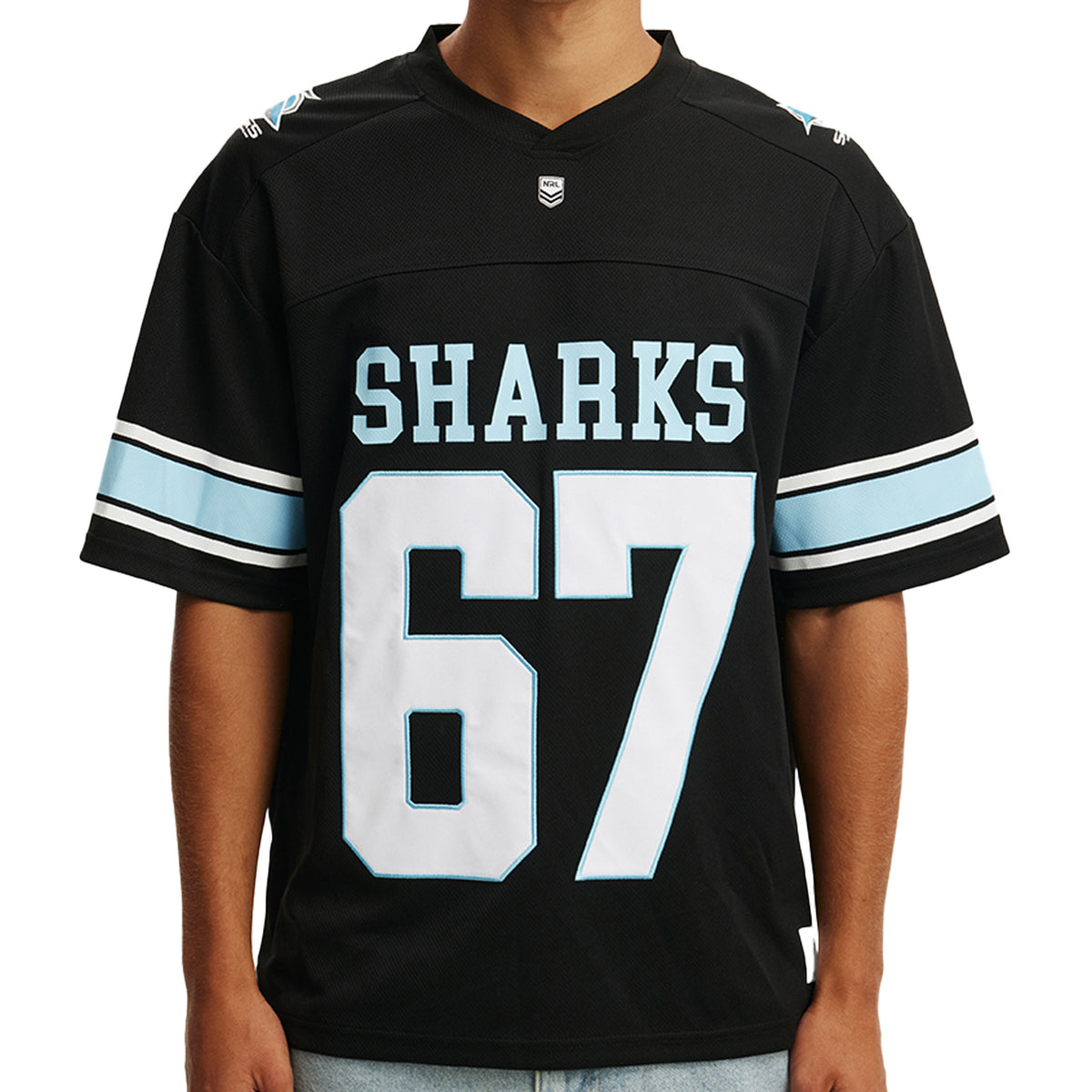 NRL Sharks Gridiron Mesh Jersey – Ashtabula