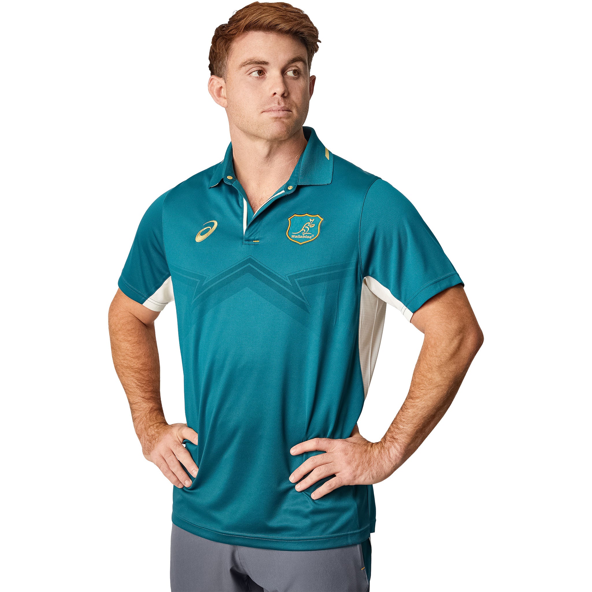Wallabies Training Polo by ASICS | Ashtabula