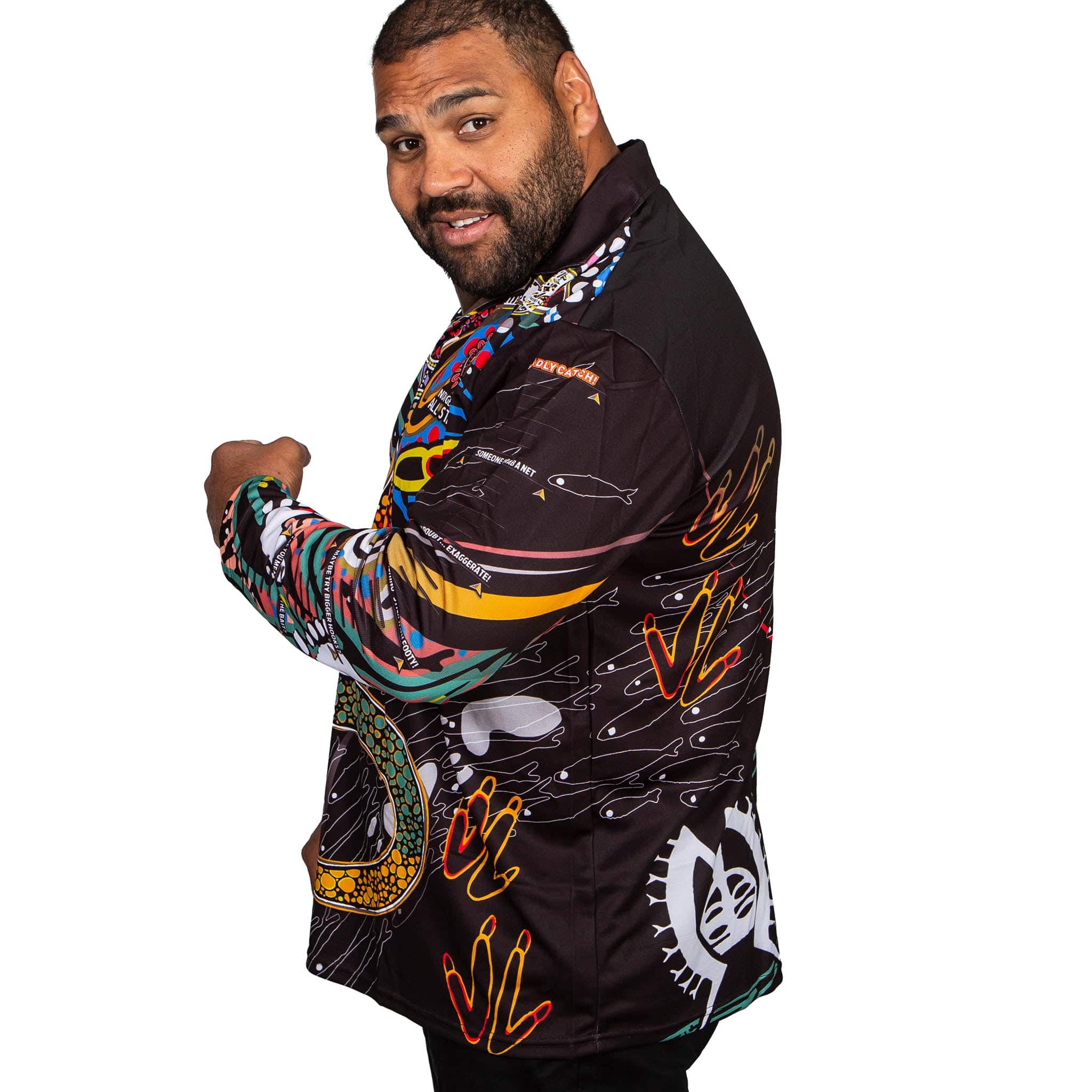 Indigenous All Stars 'Unity' Fishing Shirt - Adult | Ashtabula