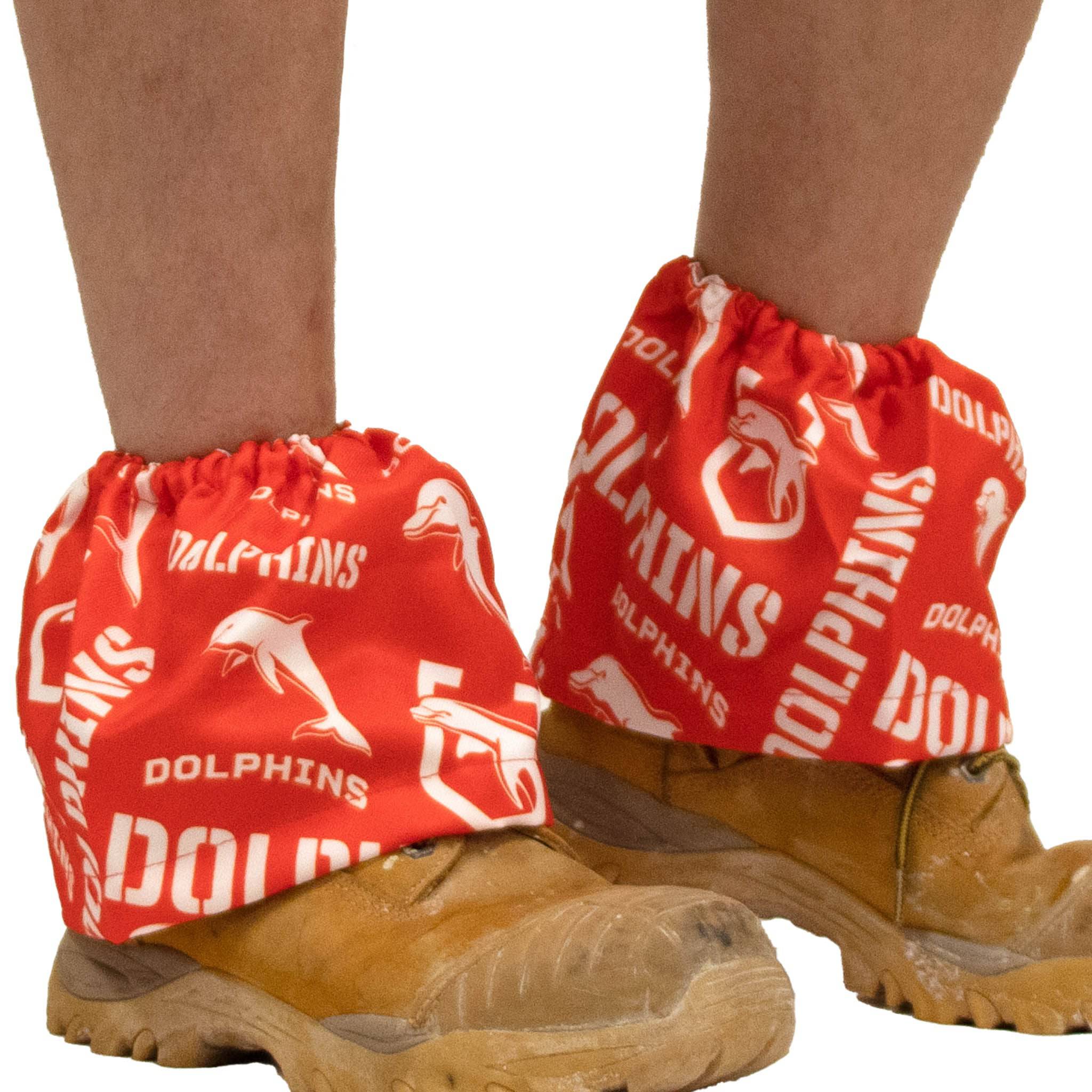 NRL Dolphins 'Norton' Boot Covers | Ashtabula