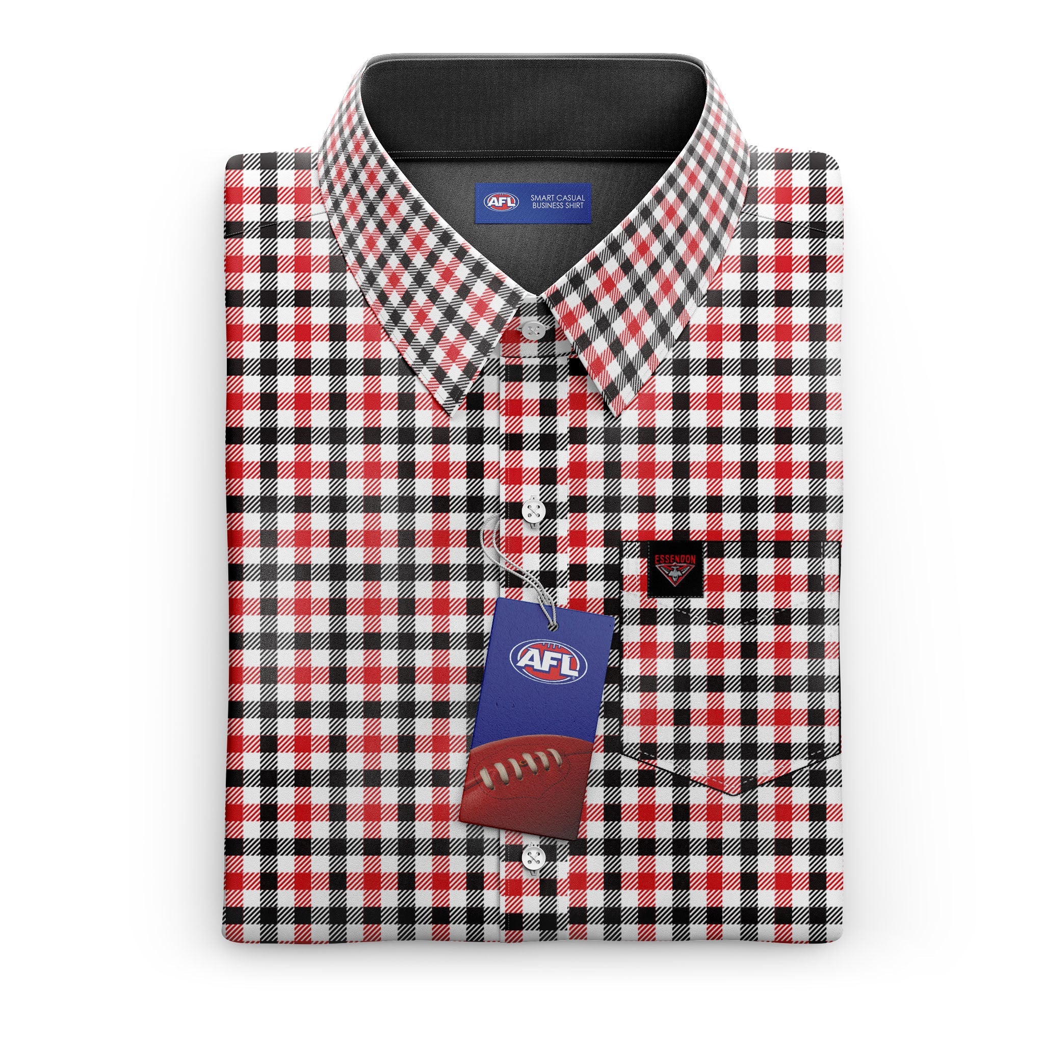AFL Essendon Bombers 'Dawson' Dress Shirt | Ashtabula